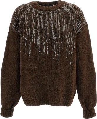 Haikure Rundhals-Strickware - - Knitwear - Damen - Braun - S