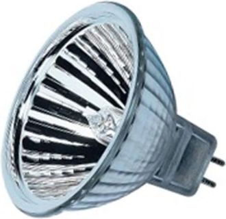 Osram Kaltlichtspiegellampe Decostar Aluminium, 12V AC/DC, GU5.3 / MR16, 20 W EEK: B