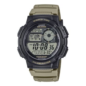 Casio Montre num&eacute;rique Ae-1000W-5Avef - Homme - Accessoires - Beige - Taille: ONE Size