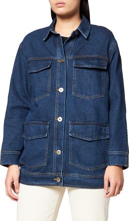 Ipekyol Womens Below HIPS 3D Knitted coa Coat, Blue, 40