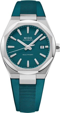 Mido Multifort 8 One Crown, Achteckige L&uuml;nette, Automatikwerk, Gr&uuml;n Herrenuhr M055.507.17.091.00