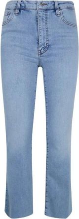 Frame Denim Femme, Jeans, Bleu, Taille: W29 The Reboot Crop