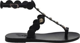 Ancient Greek Sandals Damen, Schuhe, Schwarzk, 39 EUGröße