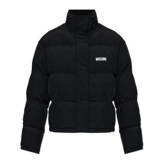 Moschino Wattierte Jacke mit Stehkragen - - Jackets - Damen - Schwarzk - S