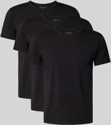 Tommy Hilfiger Slim Fit T-Shirt Set aus Baumwoll-Mix im 3er-Pack