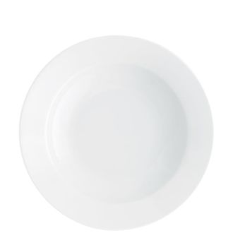 Kahla Pronto Suppenteller 22 cm | wei&szlig;er Salatteller aus Porzellan