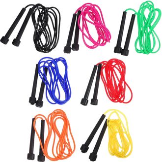 BESPORTBLE 7 St&uuml;ck Verstellbares PVC Springseil mit Rutschfesten Griffen f&uuml;r Fitness Boxtraining und Wettkampfspringen Speed Rope f&uuml;r Jugendliche und Erwachsene