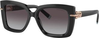 Tiffany & Co. unisex, Accessoires, Noir, Taille: 53 MM Tf4199 Lunettes de soleil