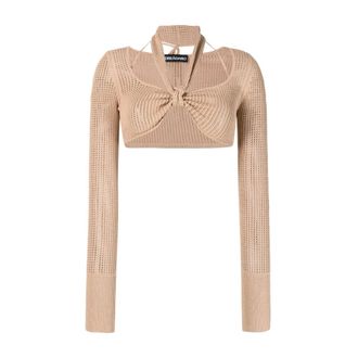 ADĀMO Andrea Adamo Damen, Oberteile, Beige, SGr&ouml;&szlig;e