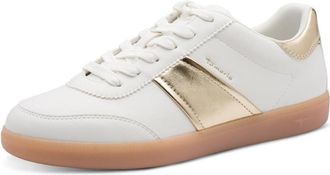 Tamaris Damen Sneaker flach wei&szlig; 38
