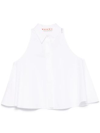 Marni débardeur en coton biologique - Blanc