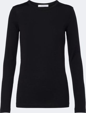 Max Mara Top aus Schurwolle