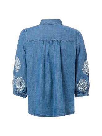 More & More Jeansbluse