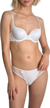 Passionata Soutien-gorge uni d&eacute;tail papillon