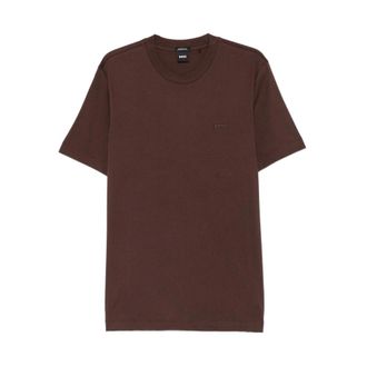 HUGO BOSS Thompson 209 T-Shirt - Homme - Tops - Brun - Taille: S