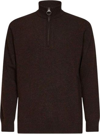 Barbour Holden Half Zip - Homme - Sweatshirts et sweats &agrave; capuche - Brun - Taille: 2XL