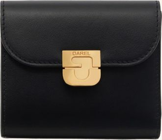 Gerard Darel Kleinlederwaren Mini Wallet schwarz