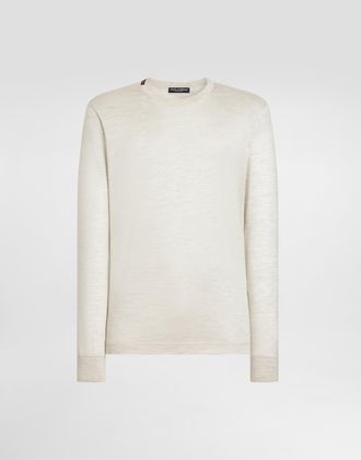 Dolce & Gabbana T-shirt Aus Seide - Mann T-shirts Und Polos Mehrfarbig 50
