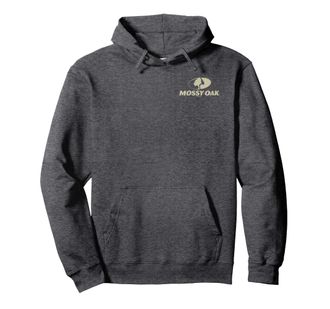 Mossy Oak Pocket Tan Logo Pullover Hoodie