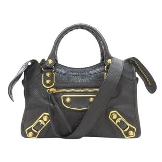Balenciaga Sac &agrave; main vintage Pre-owned - Femme - Pre-owned - Noir - Taille: ONE Size