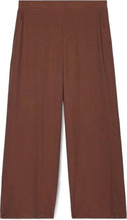 Fiorella Rubino Femme, Pantalons, Brun, Taille: 38 FR Pantalon Large