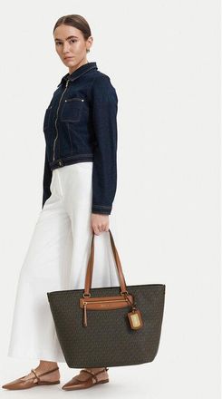 Michael Kors Handtasche Jet Set 30S6GTVT4B Braun