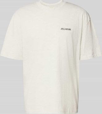 Pegador Oversized T-Shirt mit Label-Print Modell Miles