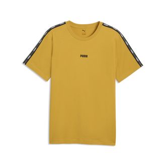 Puma Tape T-Shirt Herren, Kleidung, Gelb, M