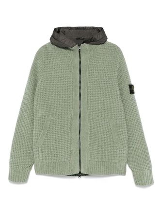 Stone Island cardigan à col v - Vert