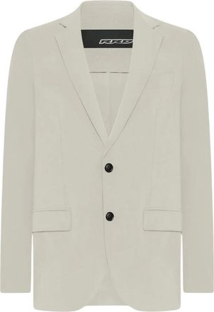 Roberto Ricci Design Rrd, Homme, Vestes, Blanc, Taille: 4XL Blazer monopetto stretch