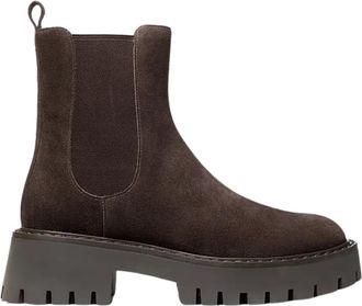 Michael Kors Asher Wildleder Chelsea Boot - - Shoes - Damen - Braun - 40 EU