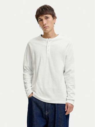 Jack & Jones Jack & Jones Longsleeve Blutyrell 12266583 Wei&szlig; Regular Fit