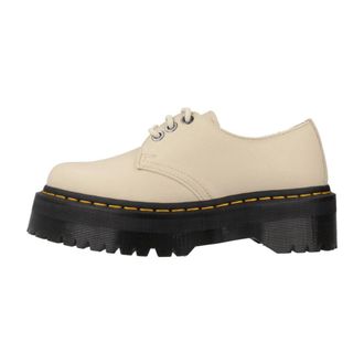 Dr. Martens Quad II Parchment Schn&uuml;rschuhe - - Shoes - Damen - Beige - 38 EU