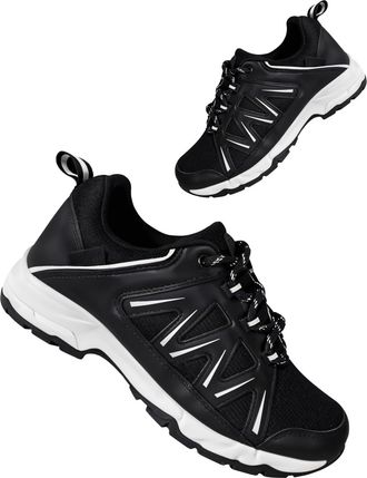 Generic Trekking Schuhe Unisex - wasserdichte Wanderschuhe f&uuml;r Herren Damen Jugendliche, Leichte Outdoor Bergschuhe f&uuml;r Hiking und Trail, 36-41EU (Schwarz, EU