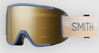 Smith Squad S Steel Blue Split +Bonus Lens Goggle chromapop sun blk gld mir