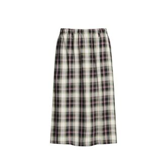 Acne Studios Jupe midi &agrave; carreaux