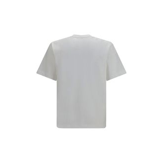 Ferragamo Mens White Cotton T-Shirt