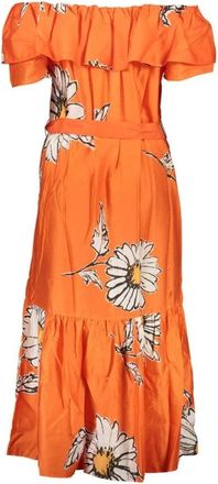 Desigual Femme, Robes, Orange, Taille: 42 FR Robes