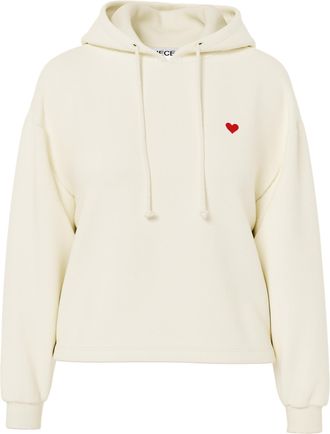 Pieces Pcchilli Ls Hoodie Stripes Emb Noos Bc