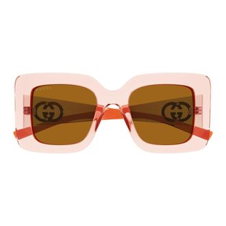 Gucci Sonnenbrille - - Accessories - Damen - Rosa - 49 MM