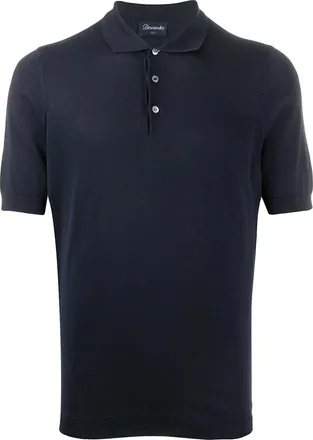 Drumohr Polo - Bleu Fonc&eacute;
