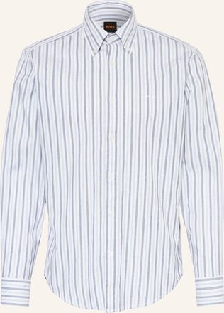 HUGO BOSS Hemd Ricoplus Slim Fit weiss