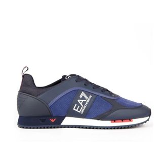 Emporio Armani Emporio Armani Ea7, Homme, Chaussures, Bleu, Taille: 43 EU Evolution Suede