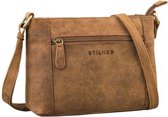 STILORD Peach Petit Sac a Main Femme Cuir Sac Bandoulière Femmes Sacoche Petite Pochette Vintage Sac Besace, Couleur:torino - marron