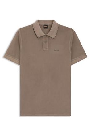 BOSS Hommes Prime Polo en piqu&eacute; de Coton avec Logo imprim&eacute;