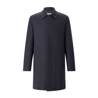 Etro Homme, Manteaux, Bleu, Taille: 3XL Manteau crois&eacute;
