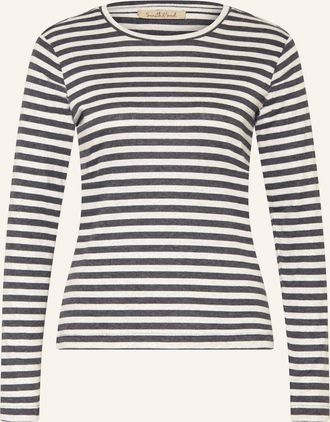 Smith & Soul Longsleeve Mit Glitzergarn grau