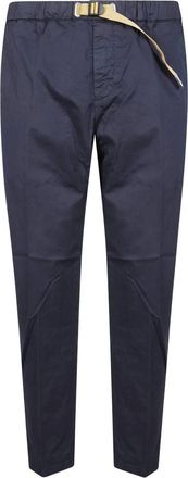 White Sand Homme, Pantalons, Bleu, Taille: XS Cropped Pantalons
