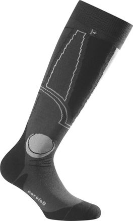 Rohner Herren Socke Snow Sport Carving l/r, anthrazit, 42-44, 72_0083_ anthrazit