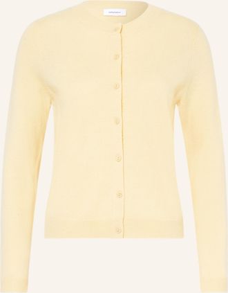 Darling Harbour Darling Harbour Strickjacke Aus Cashmere gelb